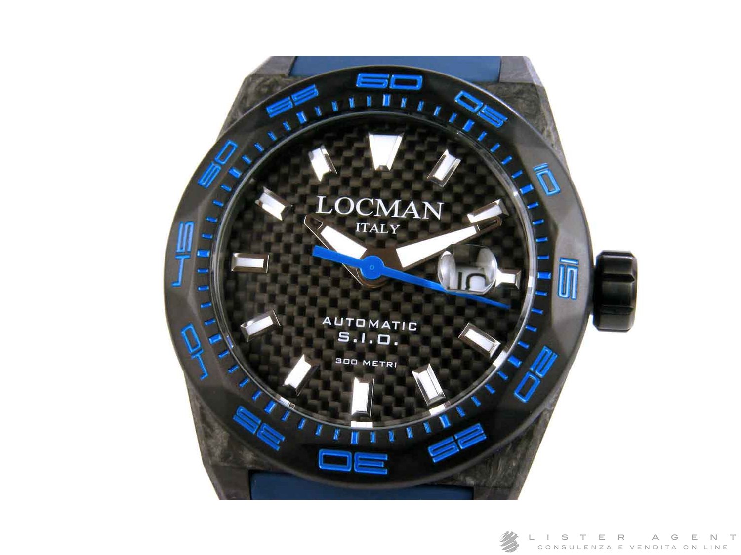LOCMAN Stealth Carbon 300 Meters Automatic in carbon and titanium Ref ...