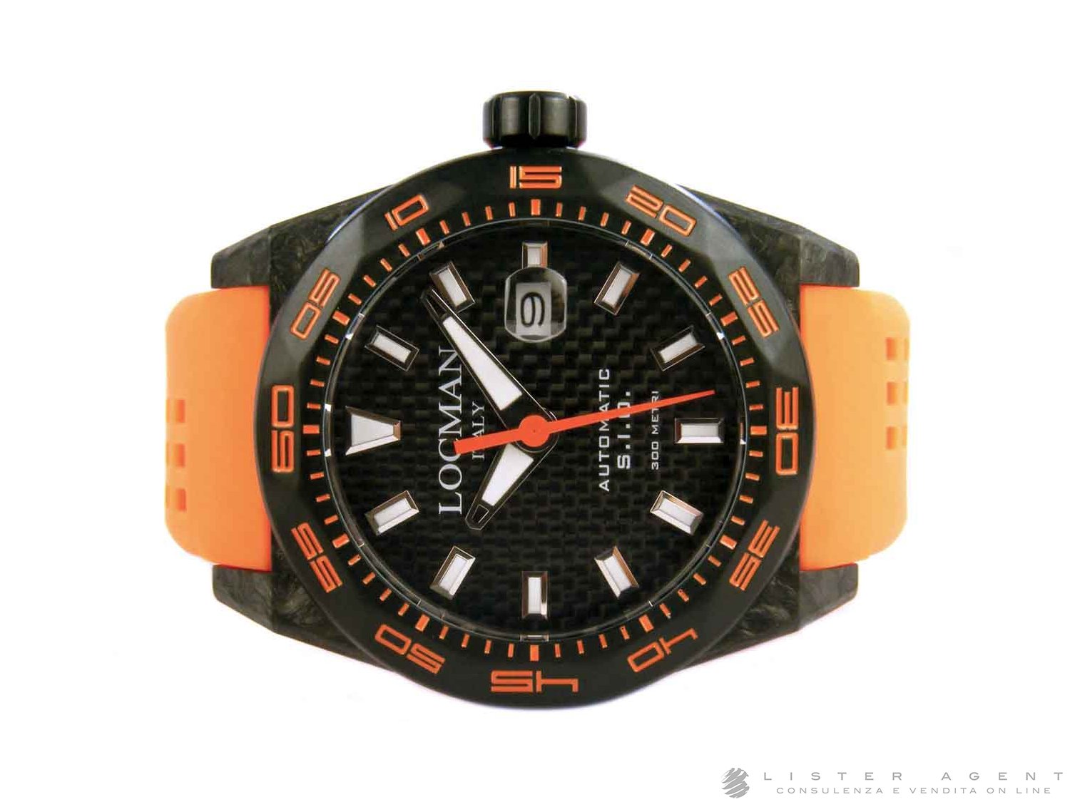 LOCMAN Stealth Carbon 300 Meters Automatic in carbon and titanium Ref ...