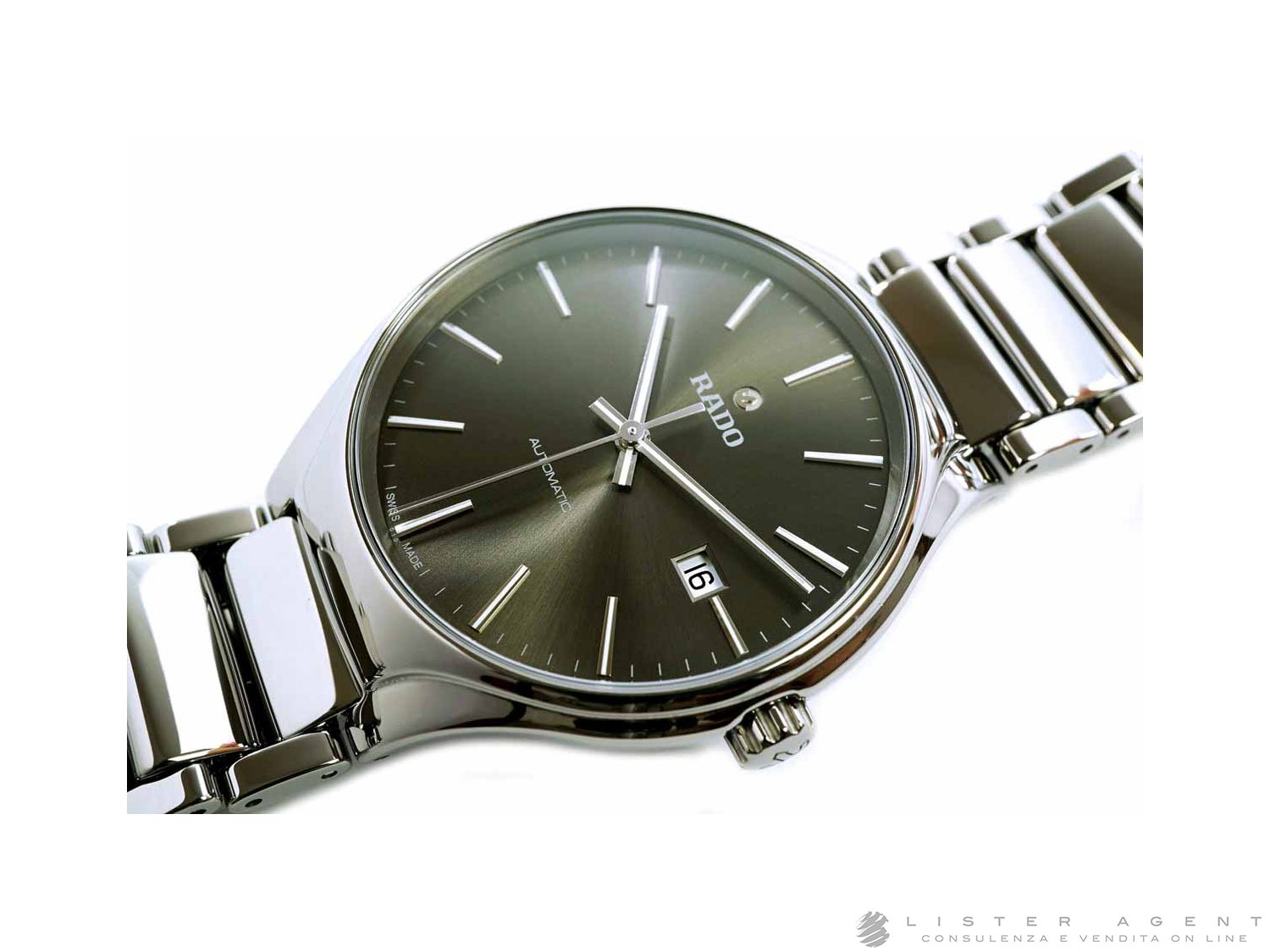 RADO True Automatic in High-Tech ceramic Grey Ref. R27057102. NEW ...